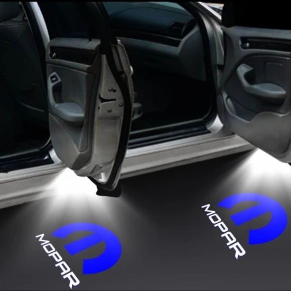 Other | 2 Dodge Charger Mopar Car Door Projector Logo Puddle Lights ...